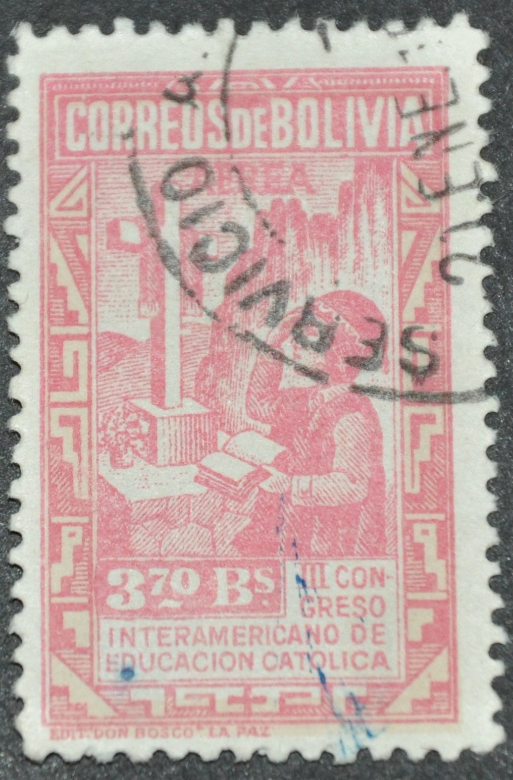 DYNAMITE Stamps: Bolivia Scott #C120 USED | Central & South America ...