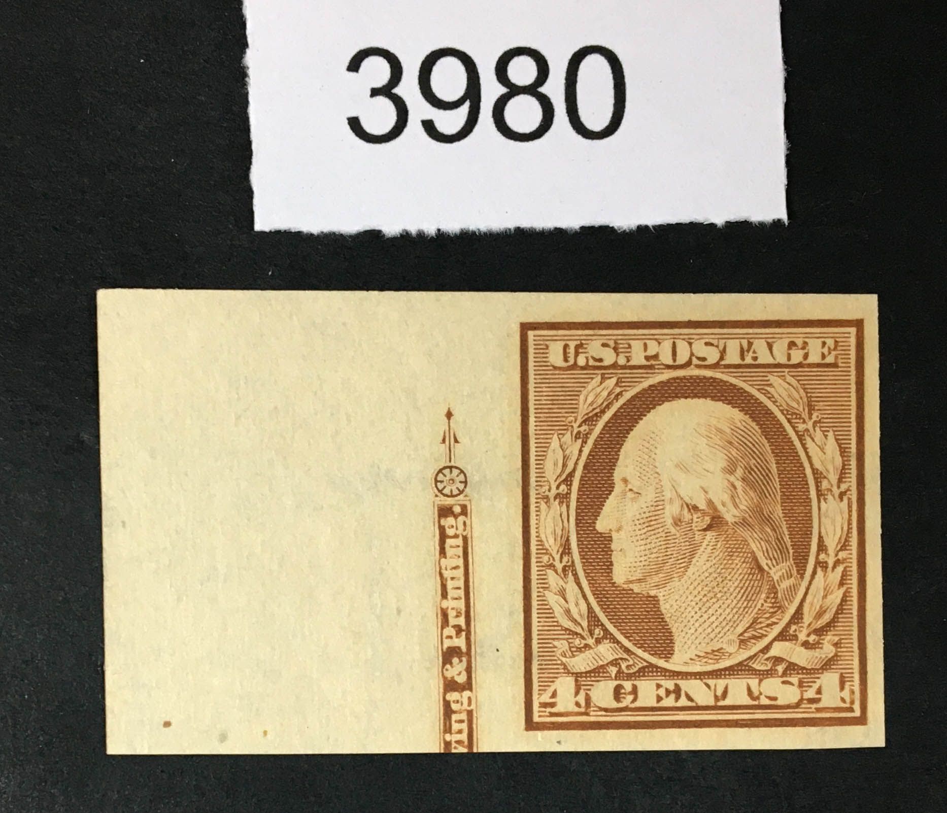 US Stamps # 346 Mint OG LH LOT #3980 | United States, General Issue ...