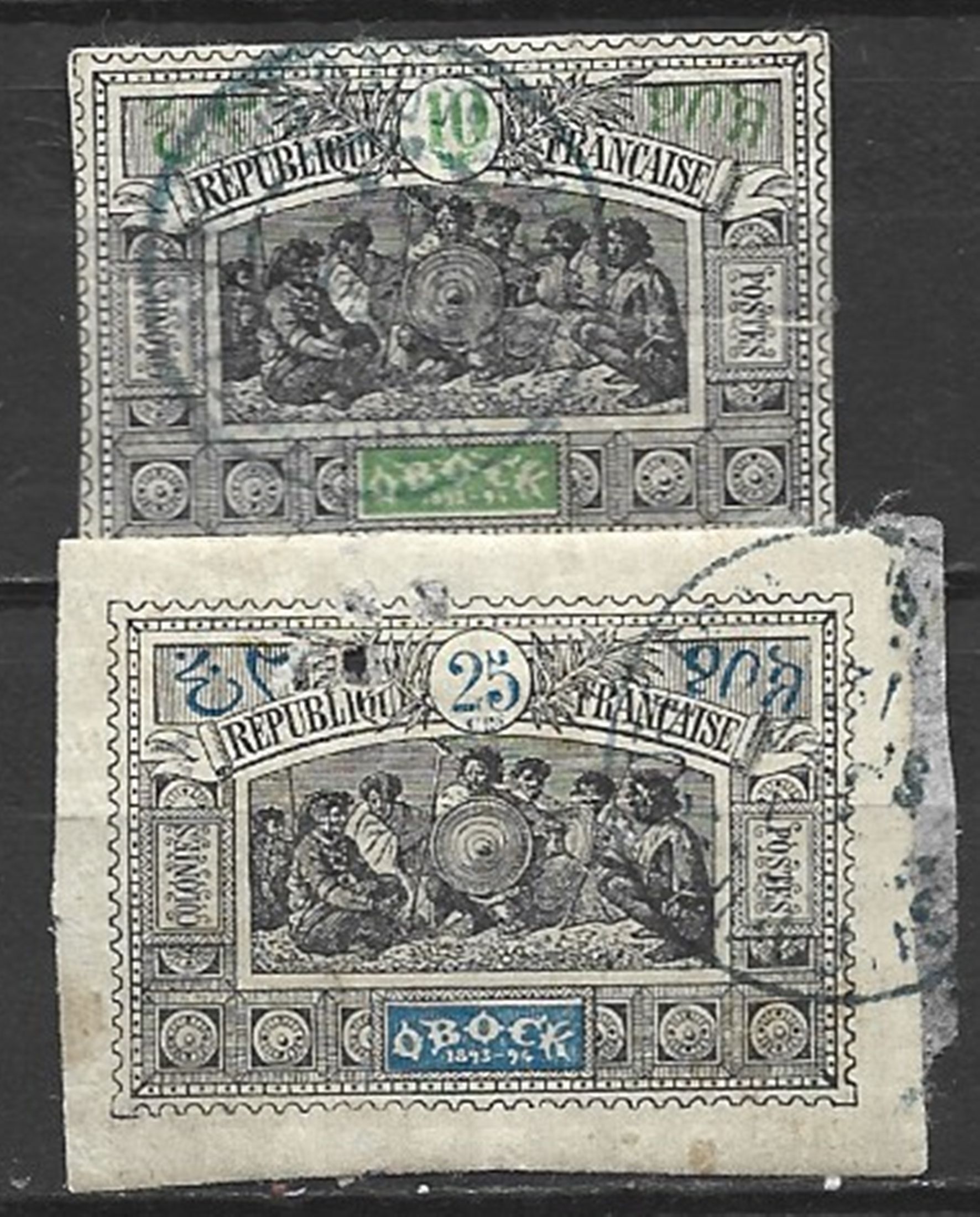 Collection LOT 17148 Obock 1894 2 | Europe - France & Colonies, General ...