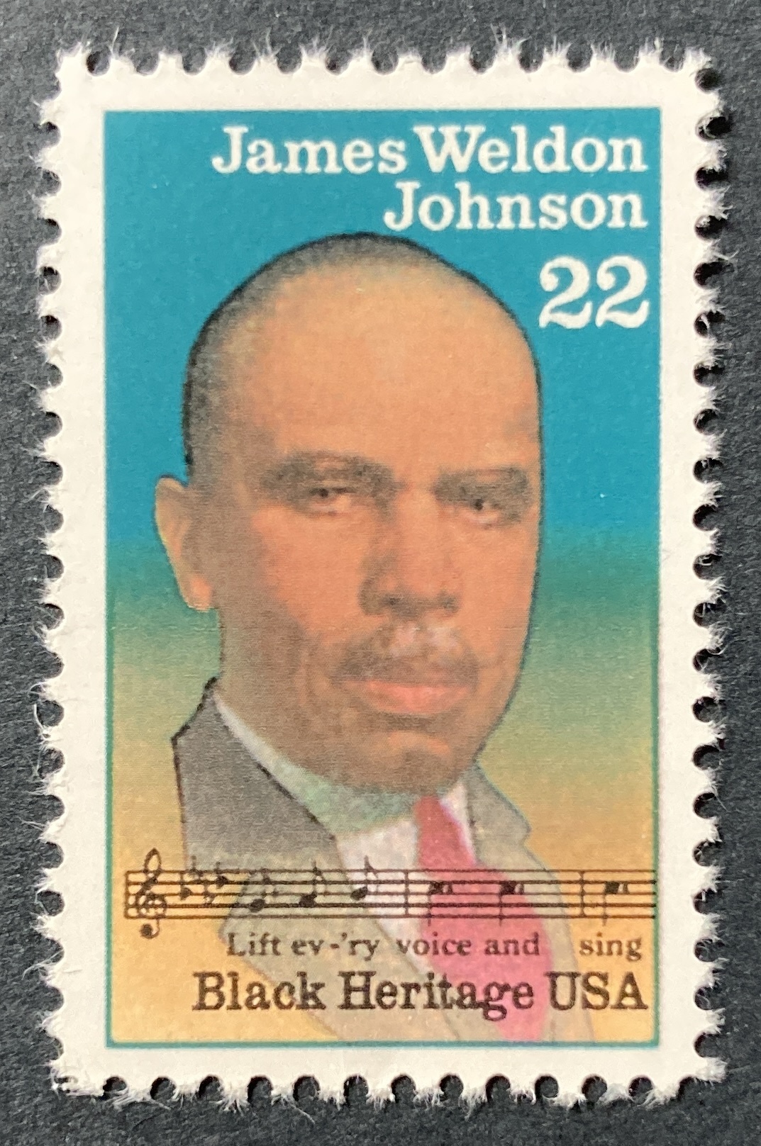 U.S. 1988 #2371, James Weldon Johnson, MNH. | United States, General ...