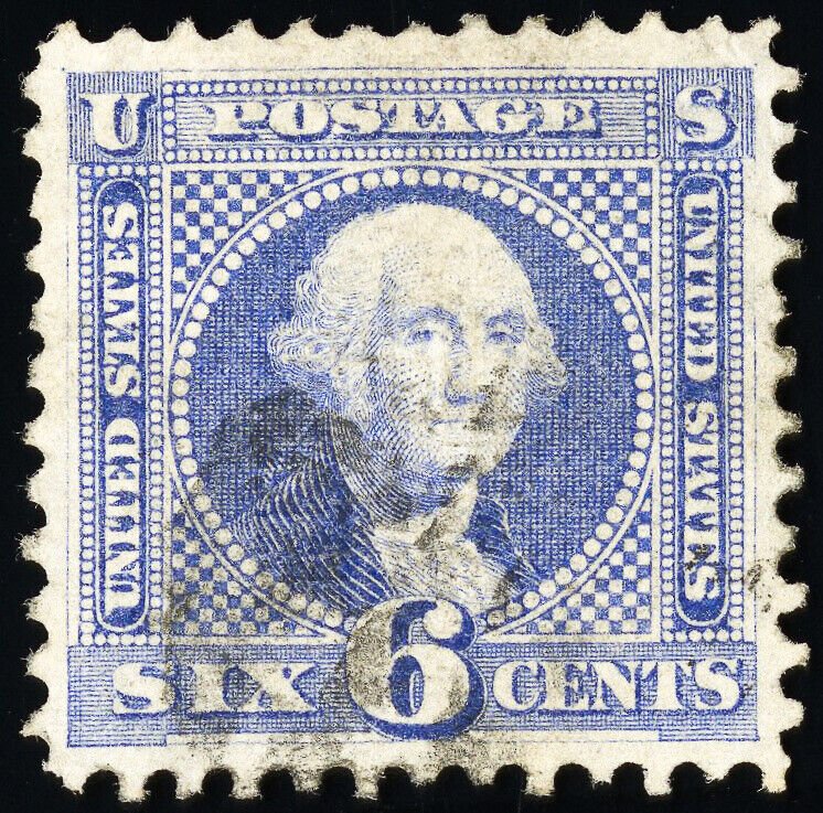 US Stamps # 115 Used Superb Light Cancel Deep Color Scott Value $225.00 ...