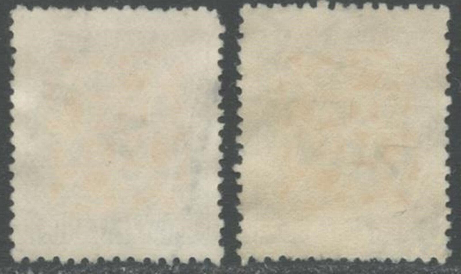 NEW ZEALAND Sc#244-245 1941 9p Redrawn Watermark Varieties Complete ...