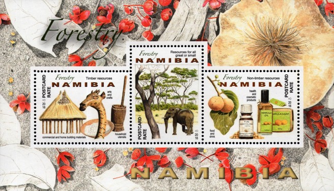 Namibia - 2016 Forestry MS MNH** / HipStamp