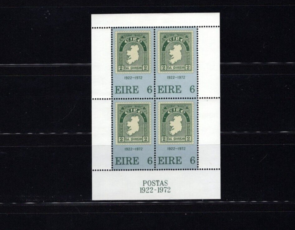 Ireland 326a Maps XF MNH S/S A8SP | Europe - Ireland, General Issue ...