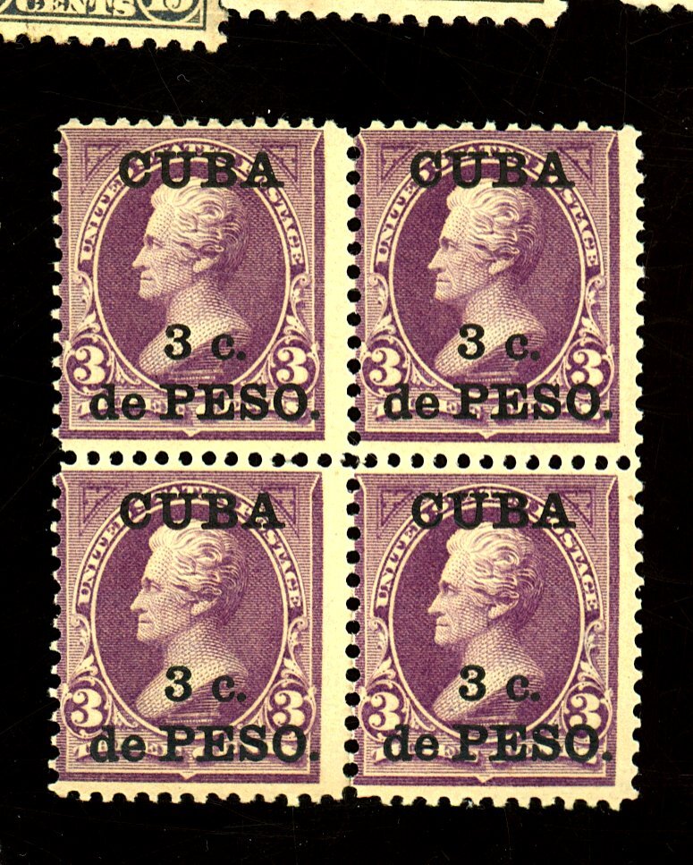 Cuba 224 Mint Block Fine OG NH Cat $145 | Caribbean - Cuba, General ...