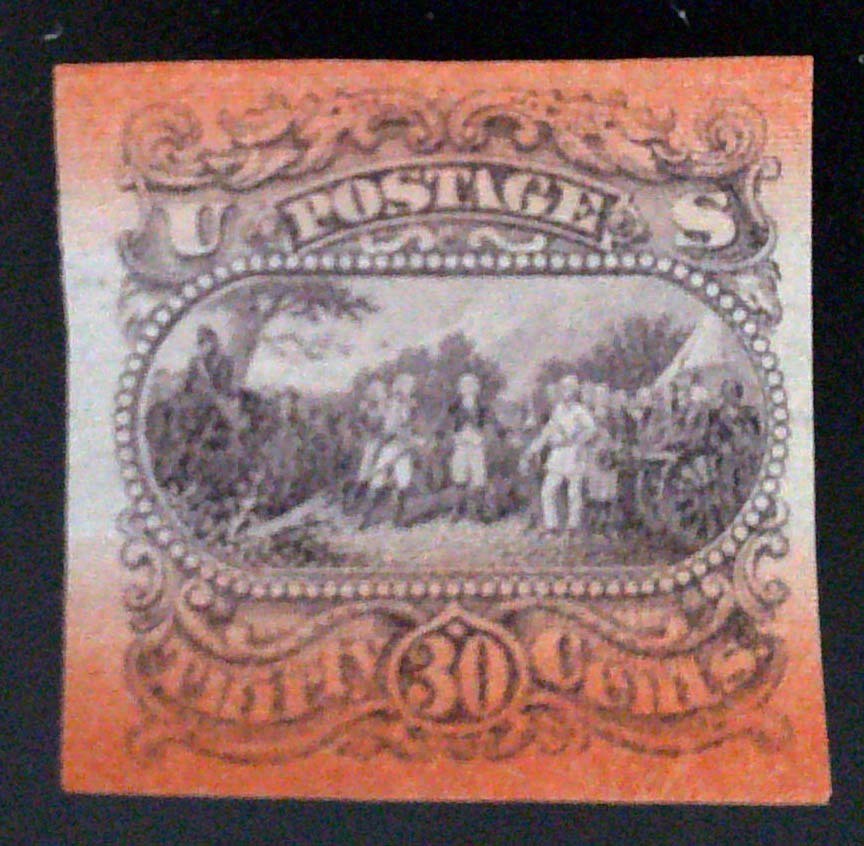 Scott #121-E1s - 30c Dull Red Violet - Essays | United States, General ...