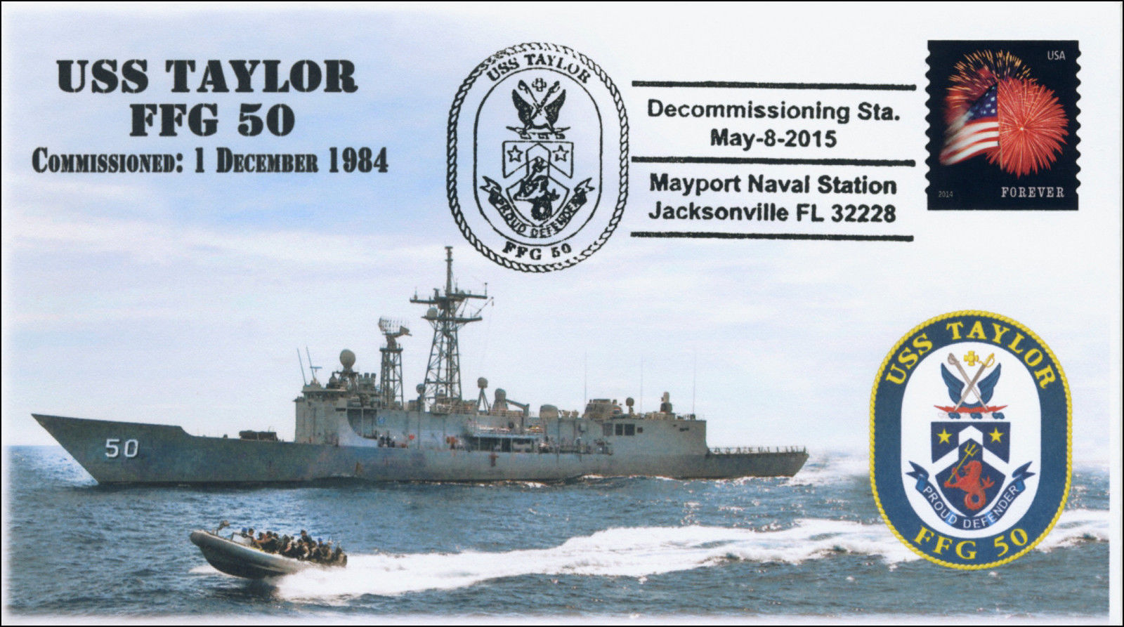 2015, USS Taylor, Naval, FFG 50, Pictorial, event, Decommission, 15-144 ...