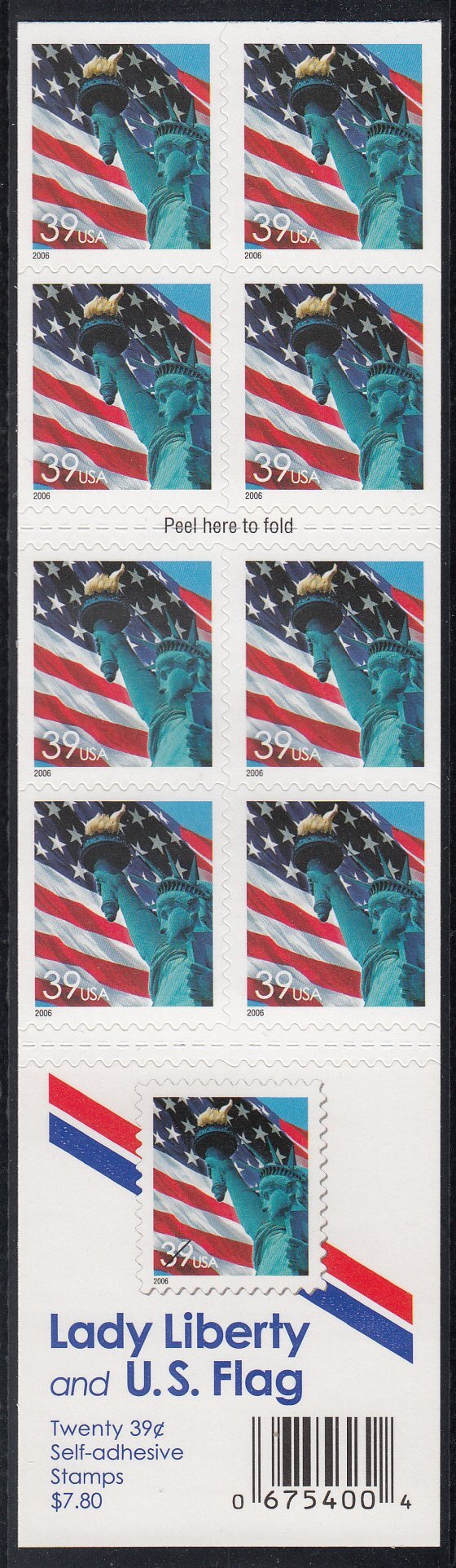 United States 3978b MNH CV $17.00 | United States, Booklets Stamp ...
