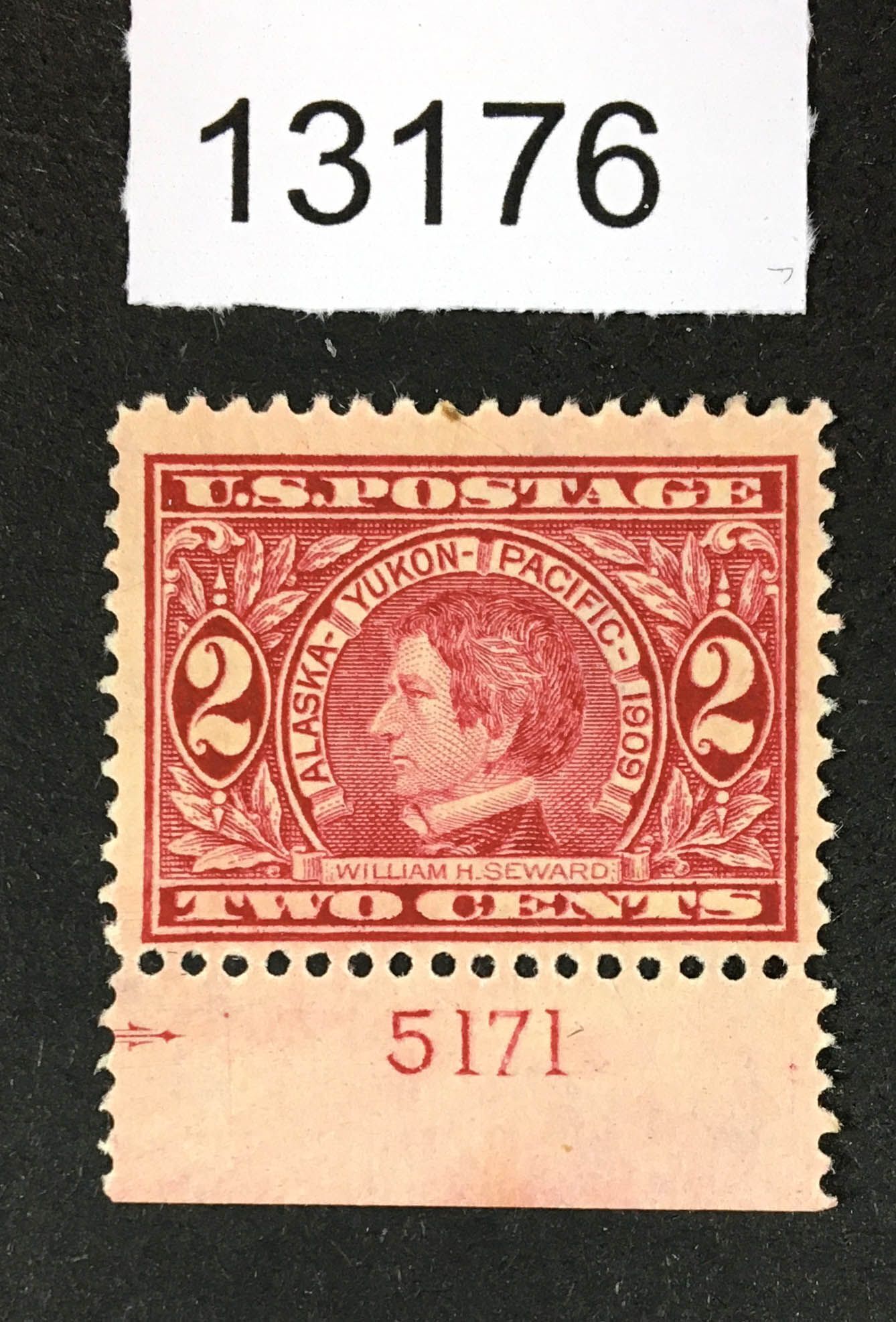 US Stamps # 370 Plate Single Mint OG NH LOT #13176 | United States ...