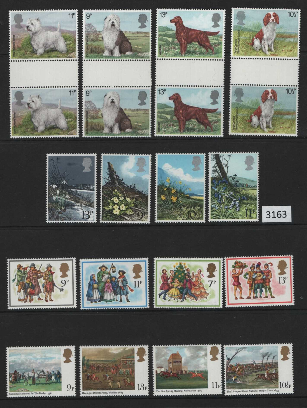 (3163) Great Britain GB Scott 851-4, 855-58 and others ! MNH | Great ...