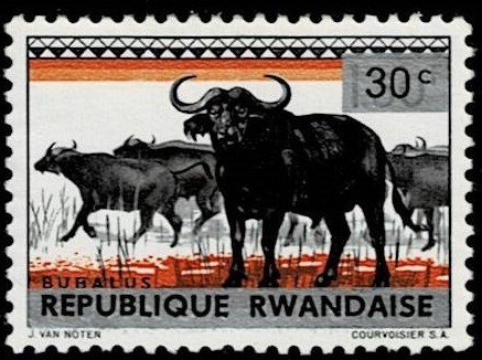 1962-1966 Used Rwanda Group of 30 Stamps | Africa - Rwanda, Stamp ...