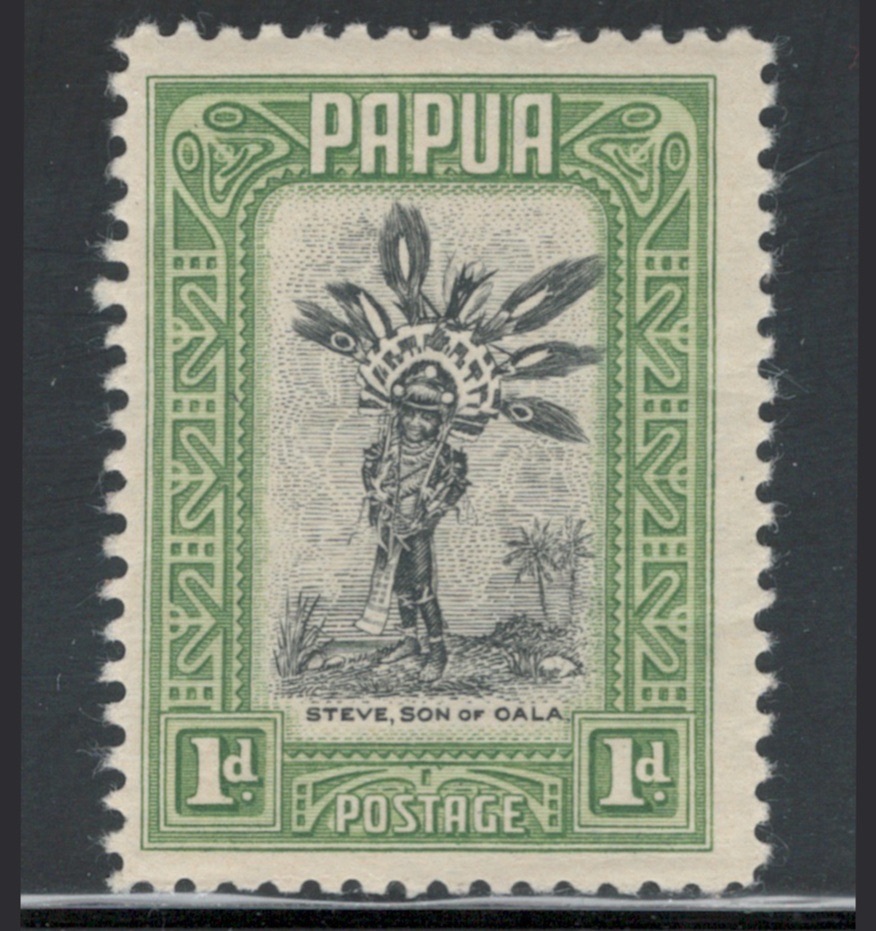 Papua New Guinea 1932 Steve, Son of Oala 1p Scott # 95 MH | Australia ...