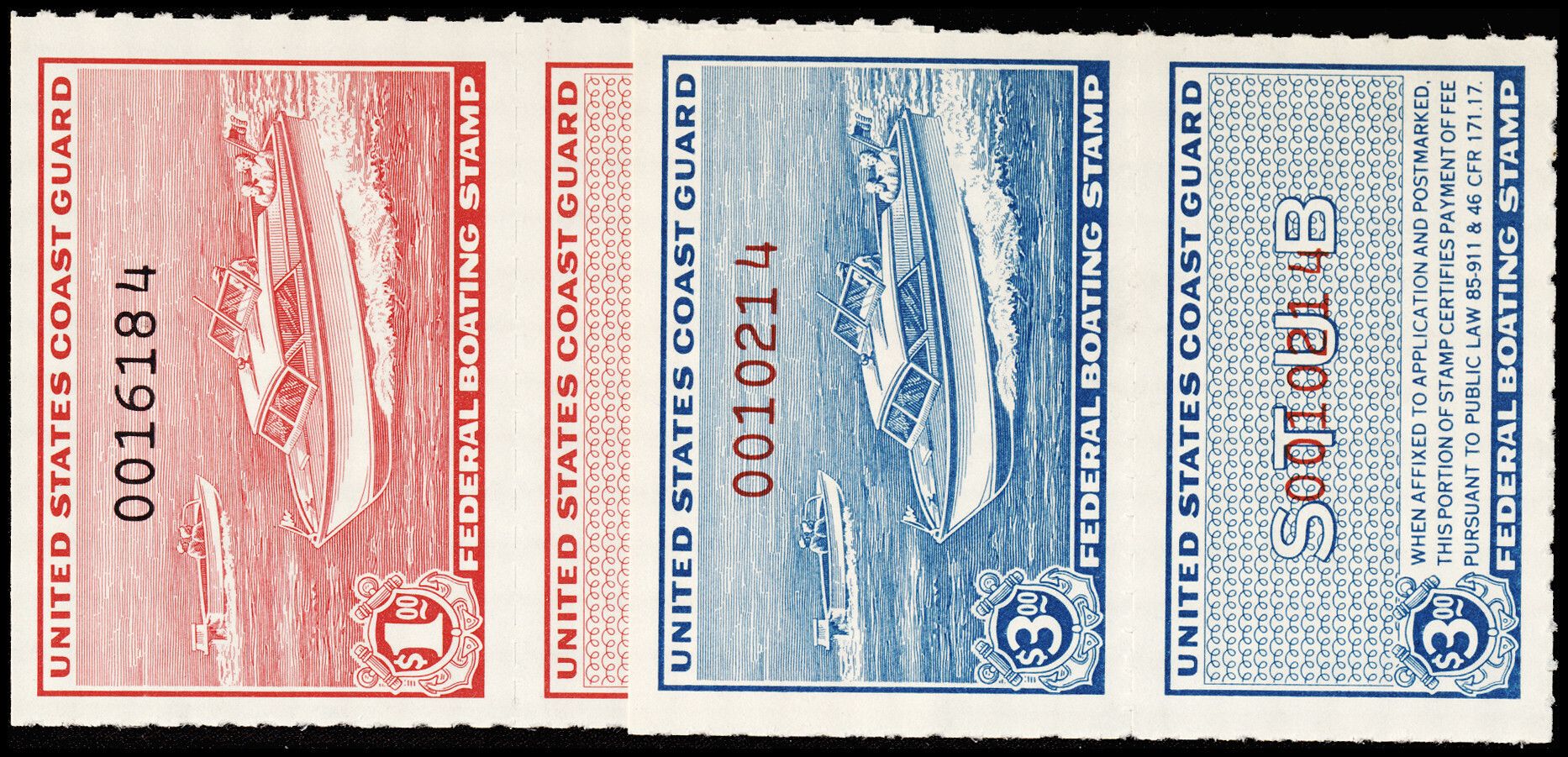 Boating Stamps Rvb1-2 Mint NH CV $70.00 (ID # 158479) | Worldwide ...