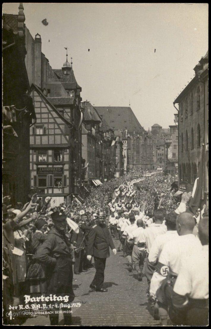 3rd Reich Germany 1929 Nuernberg Reichsparteitag Nuremberg Party Rally ...