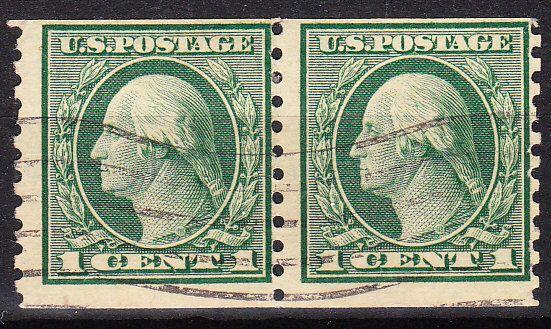 MOstamps - US Scott #490 Used Coil Pair - Lot # DS-4017 | United States ...