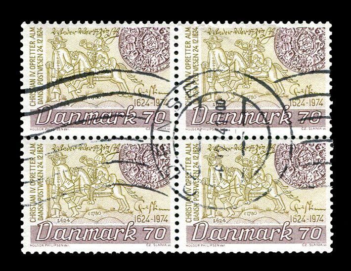 350th Anniversary of the Danish Post and Centenary of the UPU | Europe ...