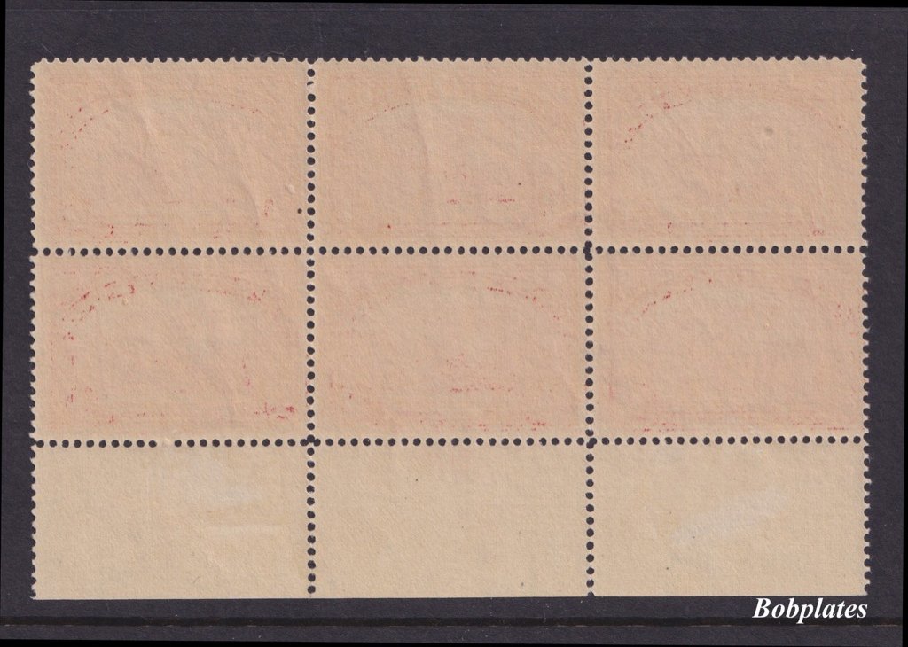 BOBPLATES #Q4 Rural Carrier Full Bottom Plate Block of 6 F-VF NH SCV ...