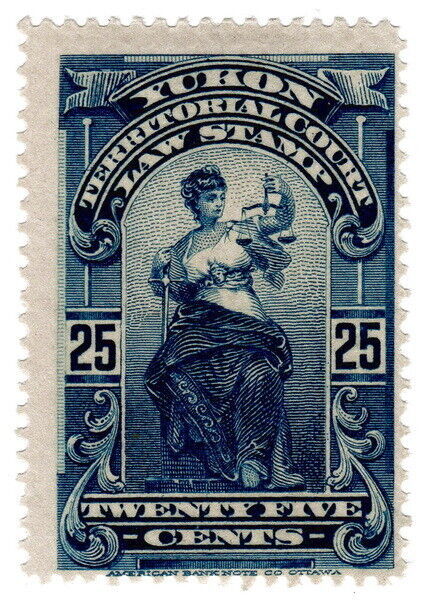 Ib Canada Revenue Yukon Territorial Court 25c Canada Stamp Hipstamp 9839