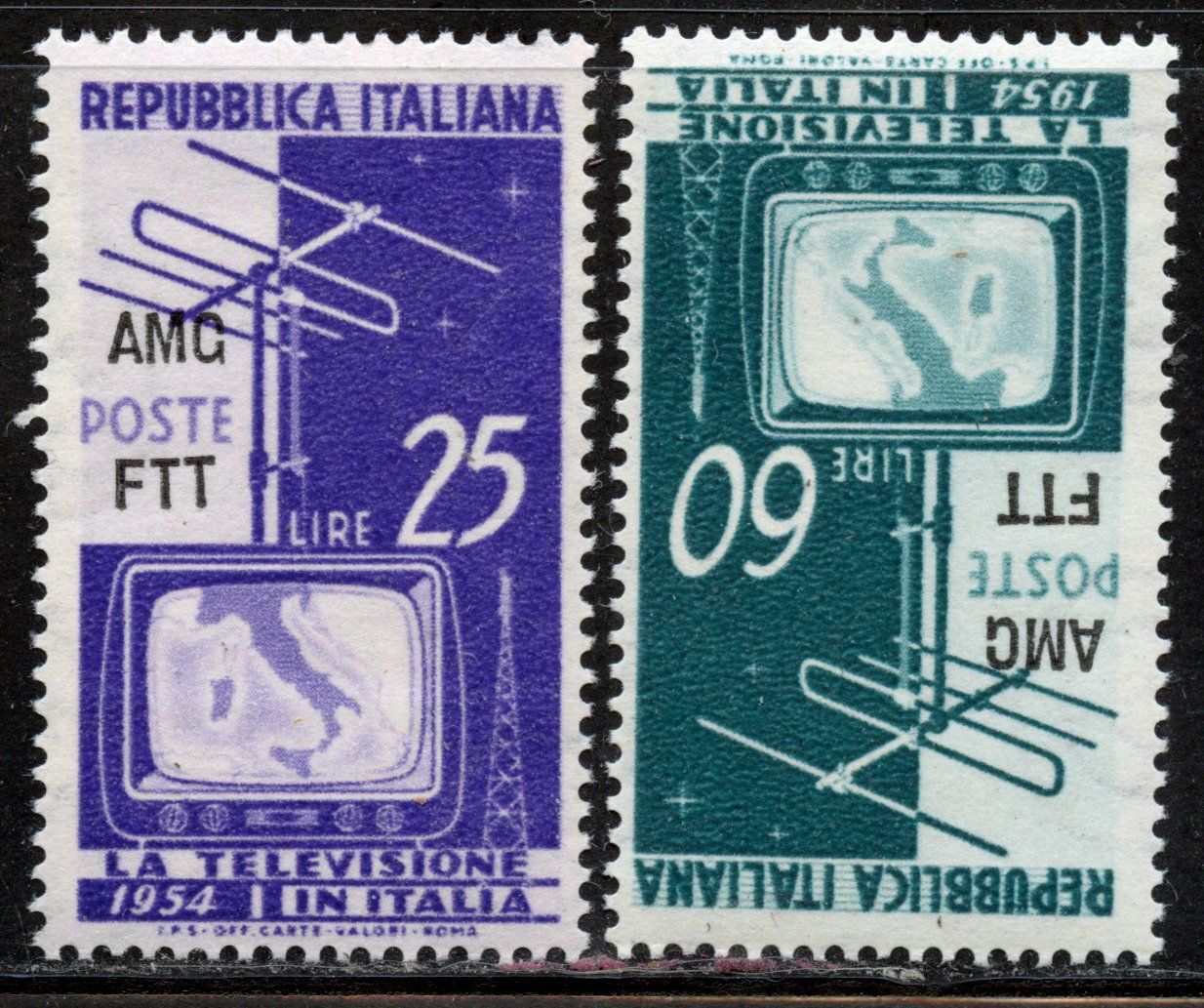 Trieste # 196-7, Mint Hinge. | Europe - Italy, General Issue Stamp ...