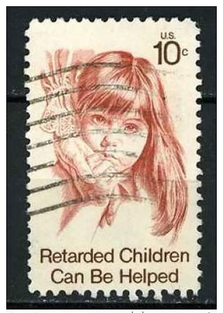 USA 1974 Scott 1549 used, Retarded Children can be helped | United ...
