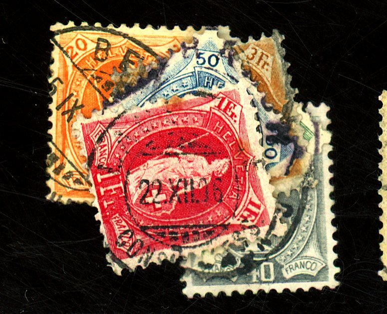 Switzerland 8l-88 Used FVF 84 TOP Nick Cat $148 | Europe - Switzerland ...