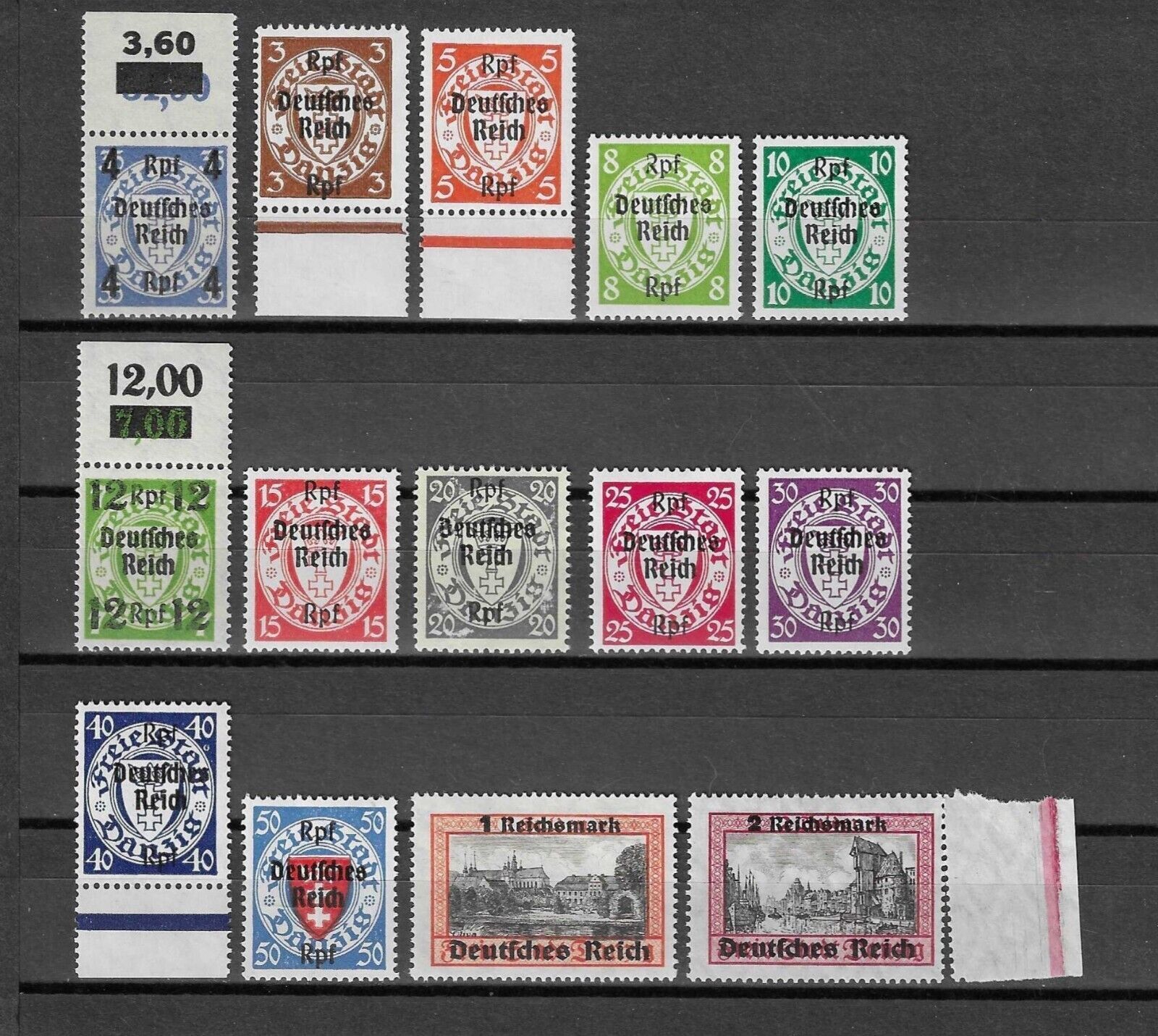Germany/Danzig 1939 SG 704/17 MNH Cat £250 | Europe - Germany ...