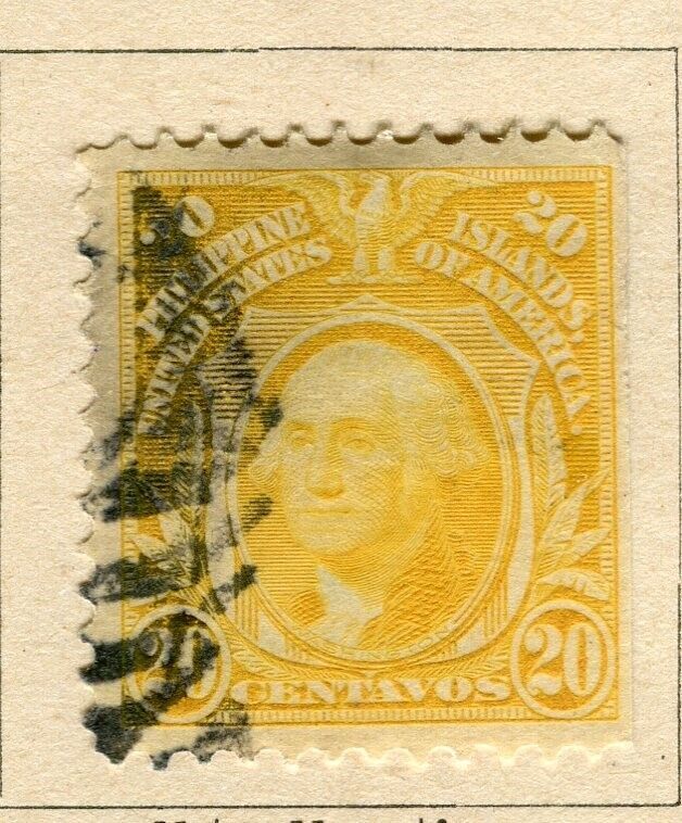 PHILIPPINES; 1911 early Portrait series used 20c. value | Asia ...