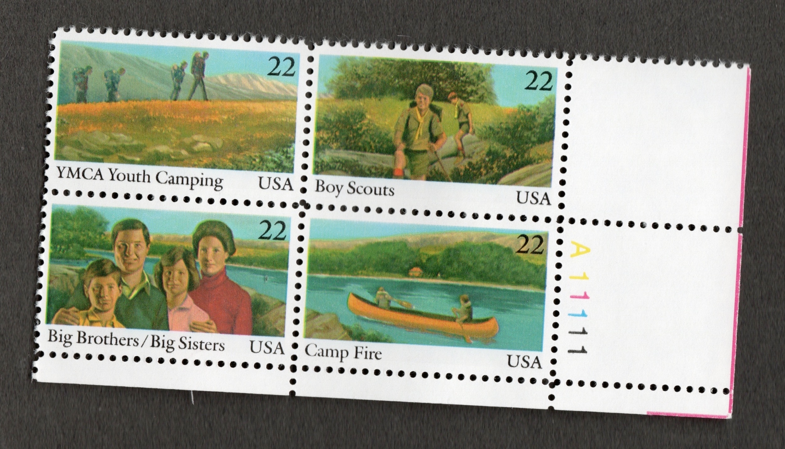 Scott# 2160-2163 OG MNH plate block of 4 | United States, General Issue ...