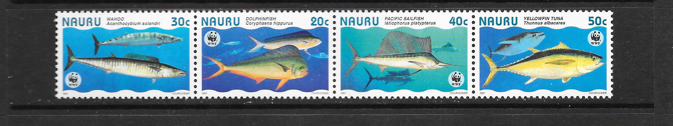 WWF - Fish-Nauru #443 MNH | Australia & Oceania - Nauru, General Issue ...