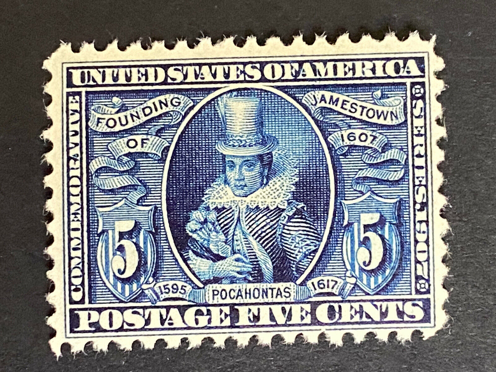 US Stamps - SC# 330 - MNH - Very Small Gum Inclusion - SCV = $375.00 ...