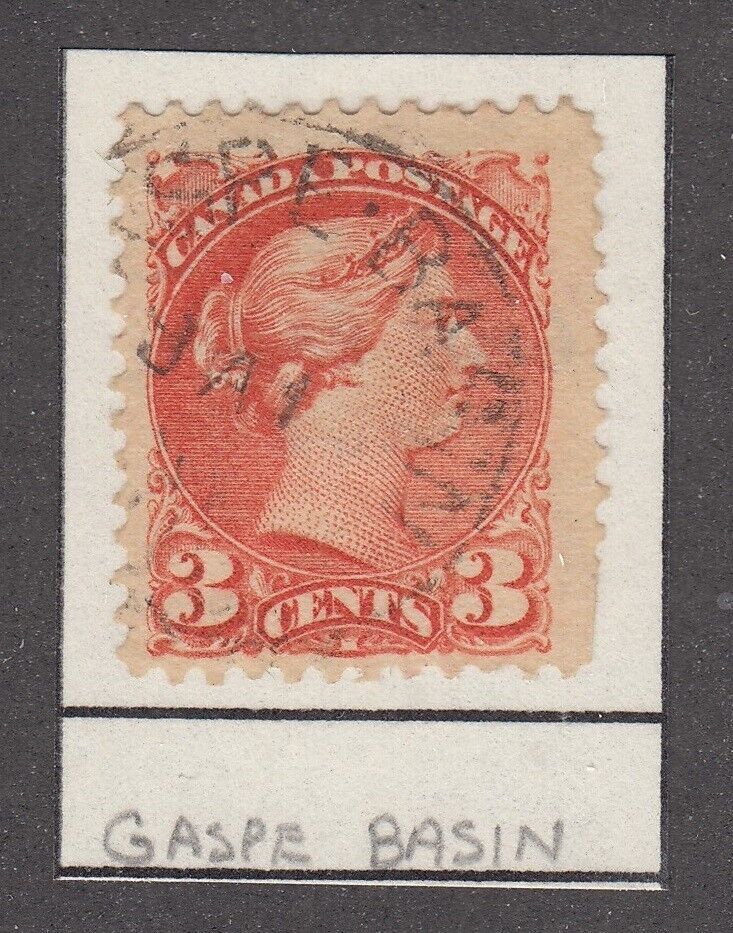 Quebec CDS Town Cancel "GASPE BASIN" JA 1 (Closed 1903) | Canada, Stamp ...