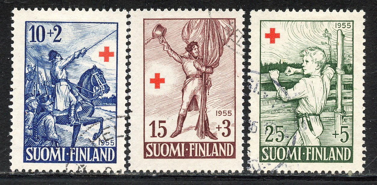 Finland # B132-4, Used.. | Europe - Finland, Semi-Postal Stamp / HipStamp