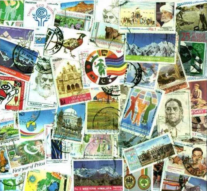 Pakistan Stamp Collection - 300 Different Stamps | Asia - Pakistan ...