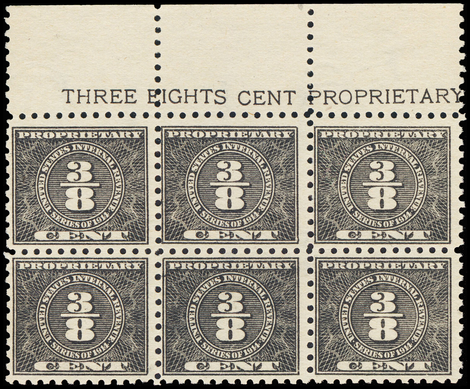 U.S. REV. Proprietary Rb46 Mint (ID # 118014) | United States, Revenues ...