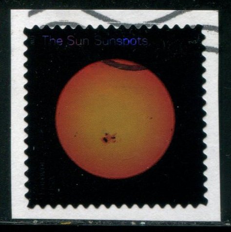 5604 US (55c) Sun Science - Sunspots SA, used on paper | United States ...