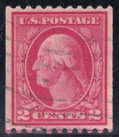 US George Washington and Ben Franklin #449 Used XF New PSE 90 Certt ...