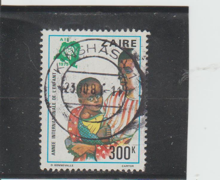 Zaire Scott# 926 Used (1976 Mother and Child) | Africa - Zaire, General ...