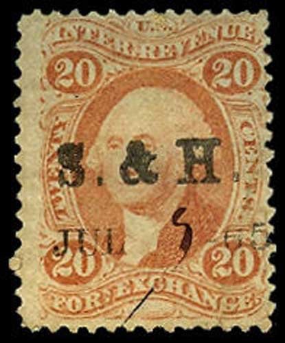 U.S. REV. First Issue R41C Used (ID # 51572) | United States, Revenues ...