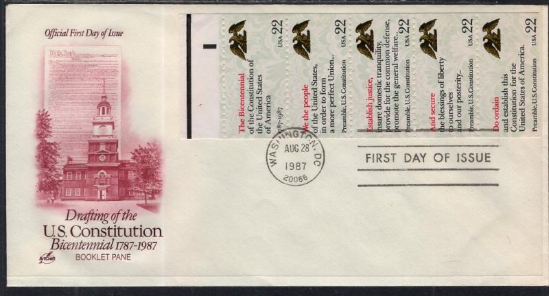 US 2359a Constitution Artcraft U/A FDC | United States, General Issue ...