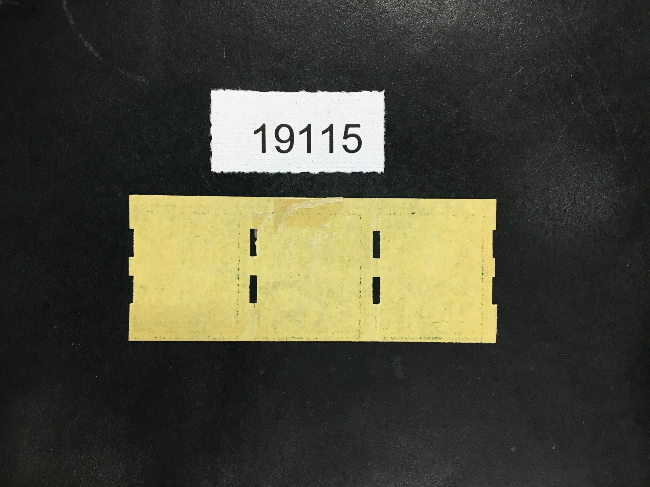 US Stamps # 343 Schermack Line Strip of 3 Mint OG 1h/2nh $ LOT #19115 ...