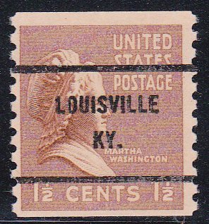Precancel - Louisville, KY PSS 840-61 - Bureau Issue | United States ...