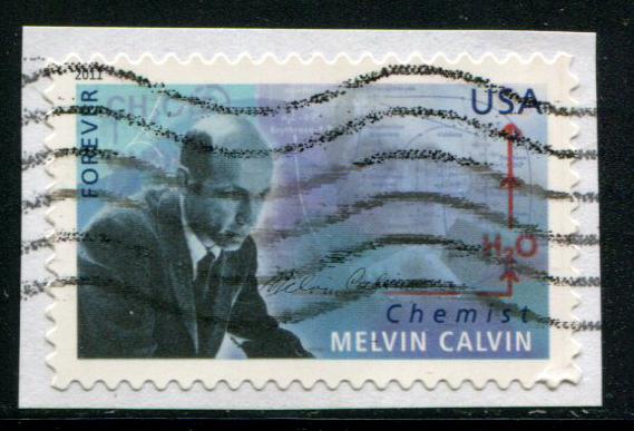 4541 US (44c) Melvin Calvin SA, used on paper | United States, General ...