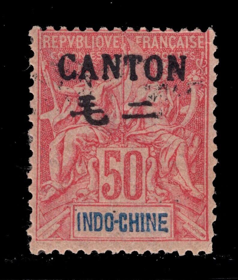 French China Canton SC # 26 1903-1904 Mint OG H $340 LOT #68808 ...