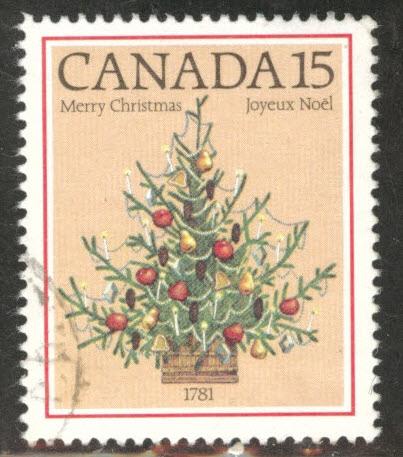 Canada Scott 900 used Christmas 1981 stamp / HipStamp