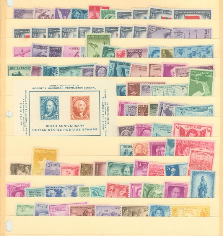 United States #902-997 Single (Complete Set) | United States, General ...