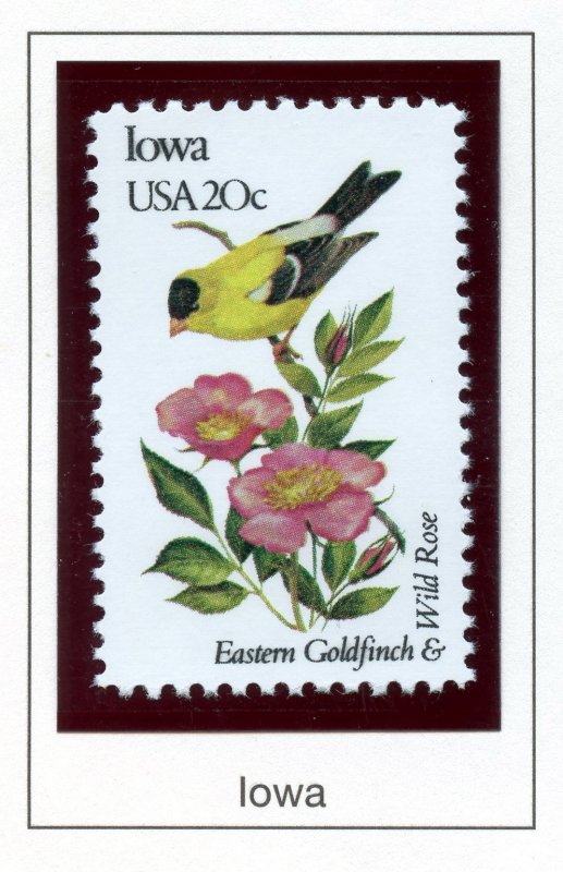 COMPLETE 5 PAGE - SET OF ALL 50 STATE BIRD STAMPS FREE SHIPPING U.S ...