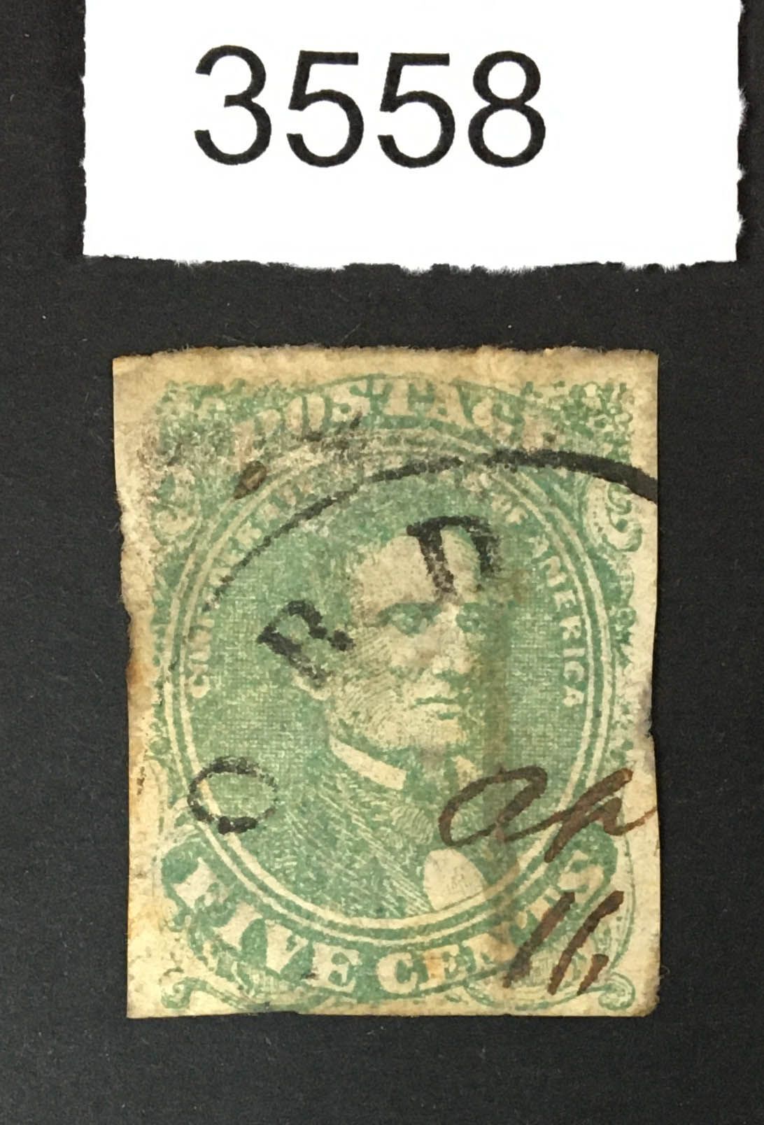 US Stamps CSA # 1 Used LOT #3558 | United States, General Issue Stamp ...