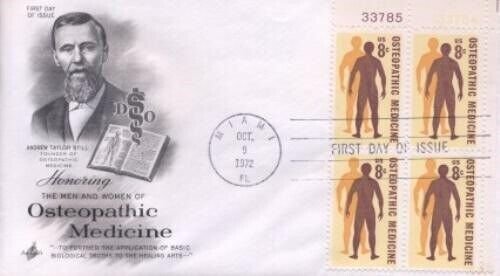 1469 8c OSTEOPATHIC MEDICINE - Artcraft PlB4 | United States, General ...