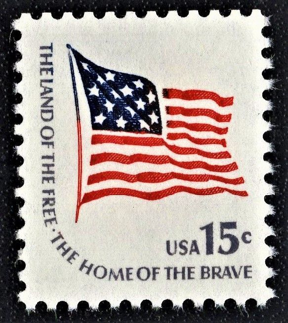 US 1597 MNH VF 15 Cent Flag | United States, General Issue Stamp / HipStamp