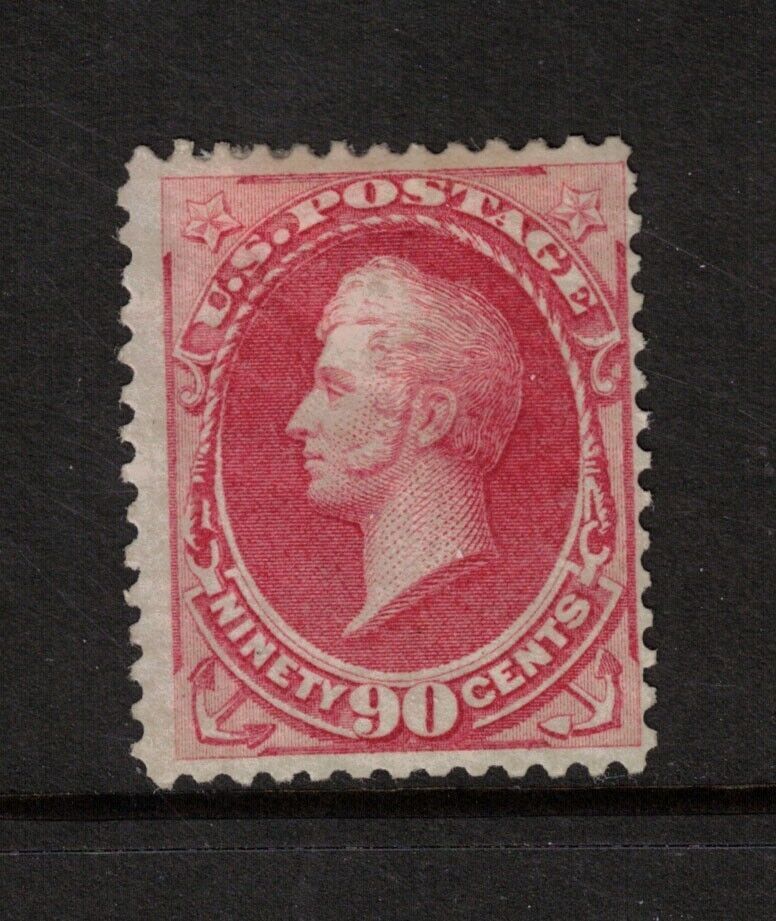 USA #166 Mint Fine Full Original Gum Hinge Remnant **With Certificate ...